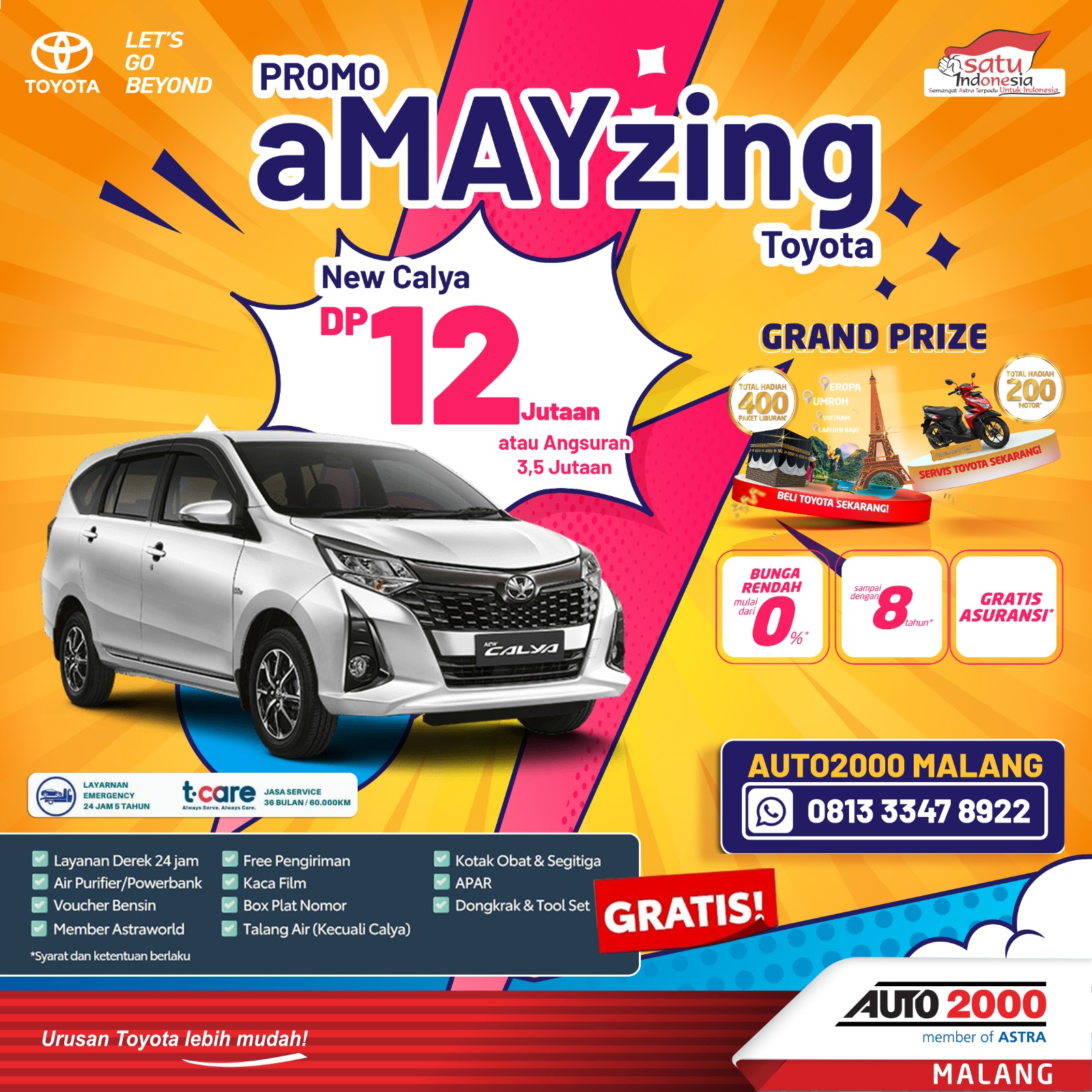 Promo Toyota Amayzing - Auto2000 Malang